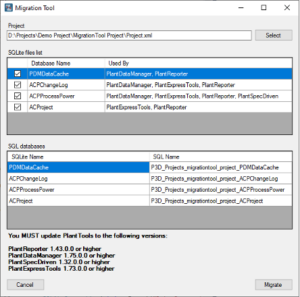 auxalia PlantTools und AutoCAD Plant 3D: Verwenden von Microsoft SQL ...