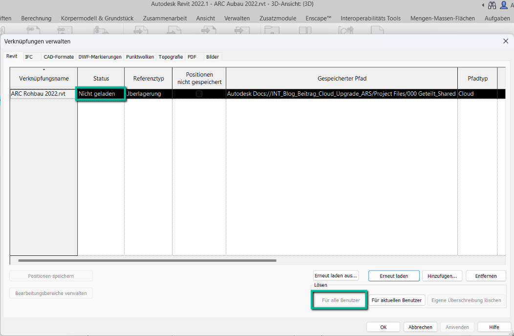 Revit & ACC: Cloud-Modell-Upgrade und Arbeitsweisen im Detail - auxalia ...