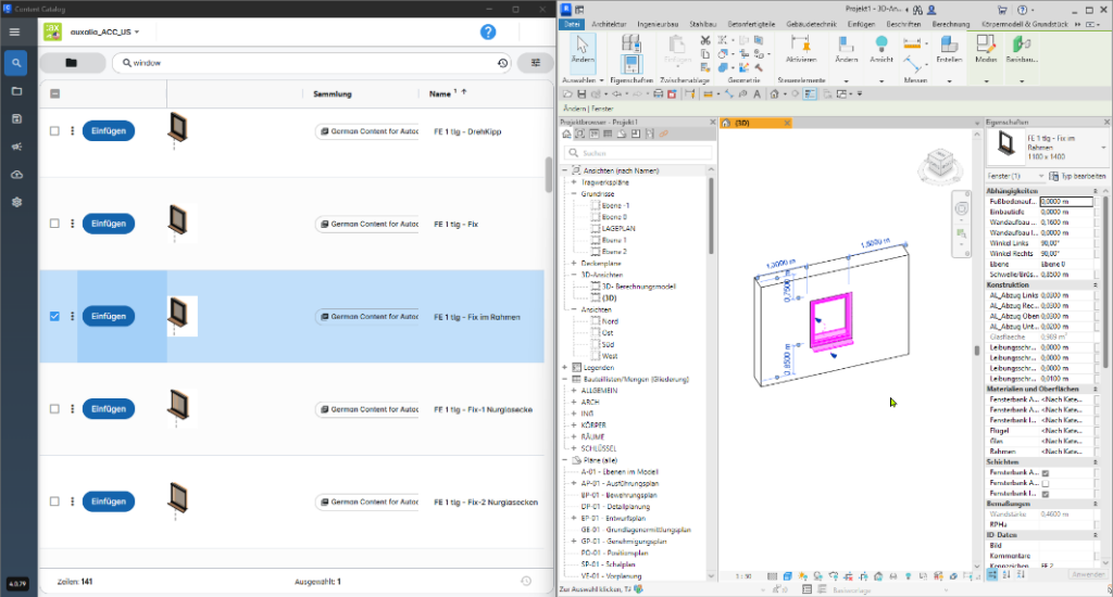 Autodesk Content Catalog: BIM-Content effizient verwalten - auxalia GmbH
